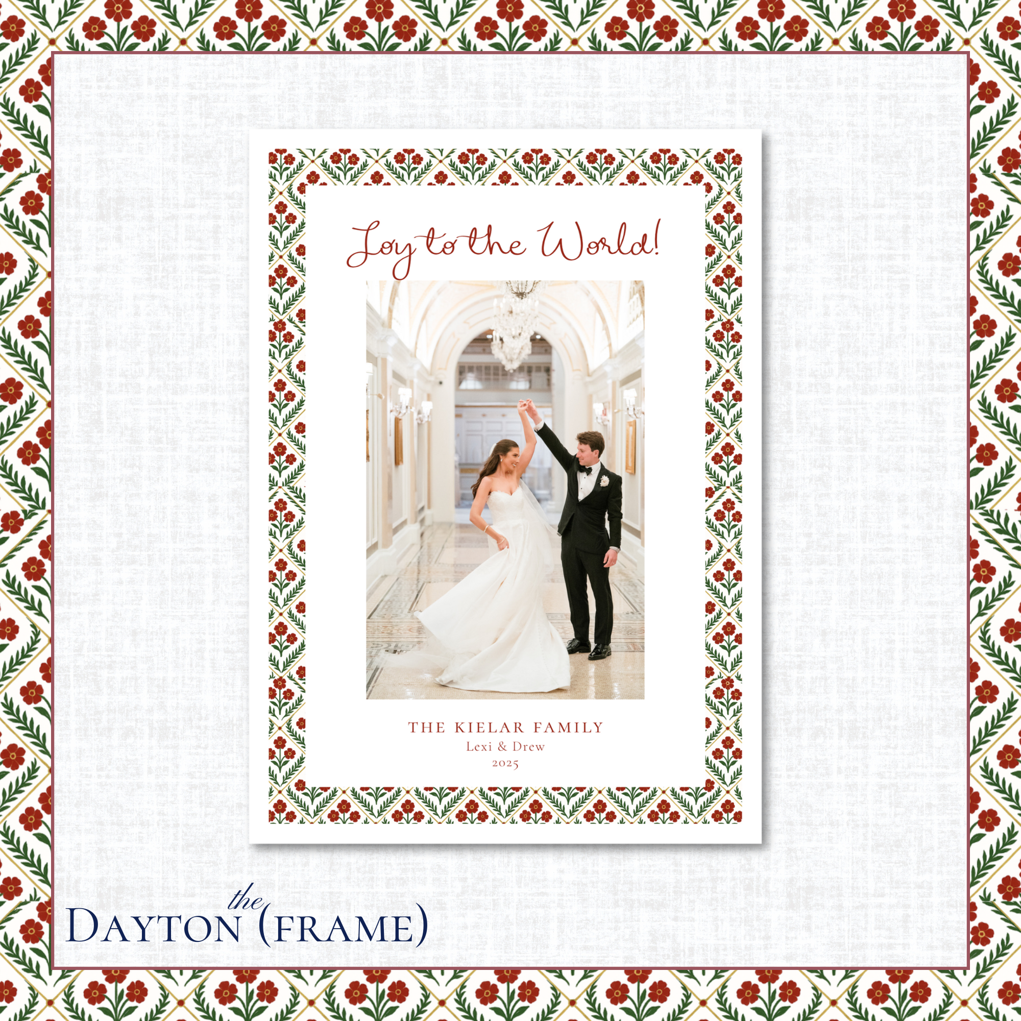 Dayton Holiday Card | Vertical | Frame – Elise Campbell Design